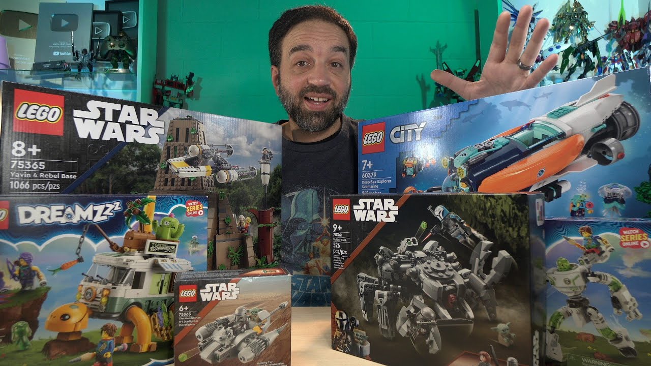 Newest LEGO sets in hand, live builds & vids incoming! - YouTube