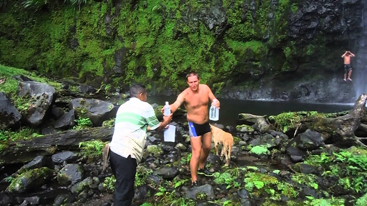 Sinaloa Waterfall Samoa August 2014 - YouTube