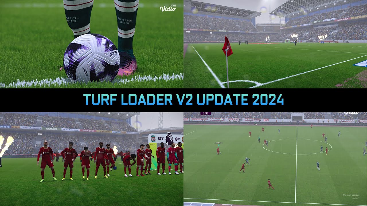 TURF LOADER V2 UPDATE 2024 - PES 2021 & FOOTBALL LIFE - YouTube