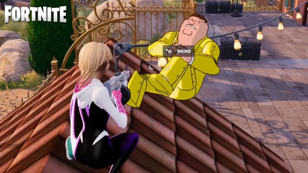 Fortnite Peter Griffin Special Elimination Animation in Chapter 5 ...