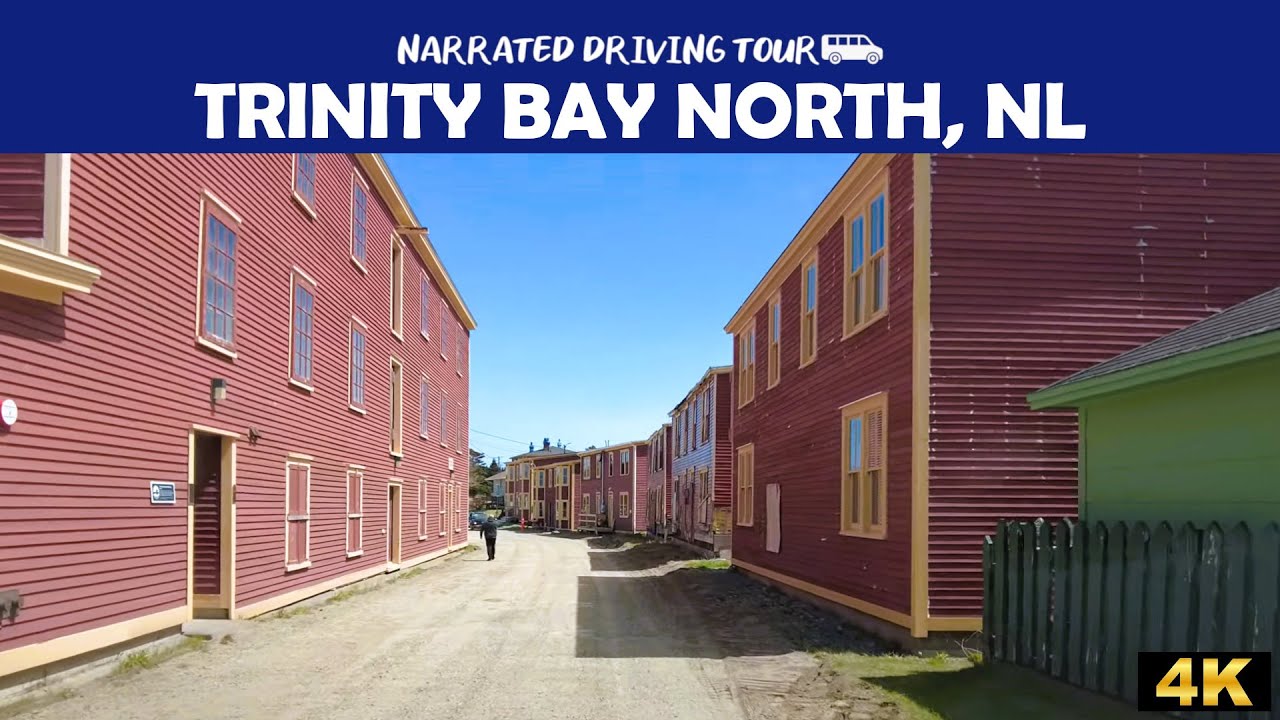🚗 Breathtaking Coastal Drive Through Trinity Bay North, Newfoundland in ...
