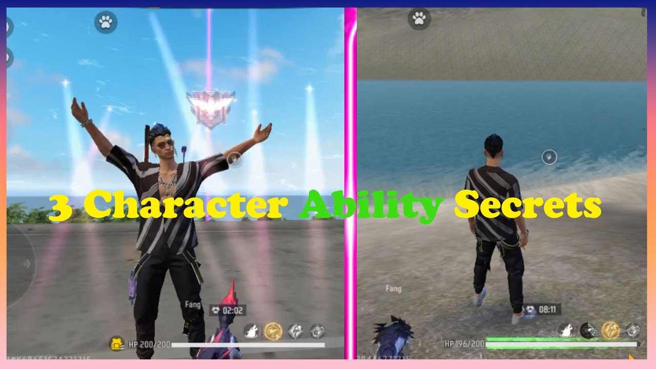 3 Character Ability Secrets. Garena Free Fire #freefire #garenafreefire ...