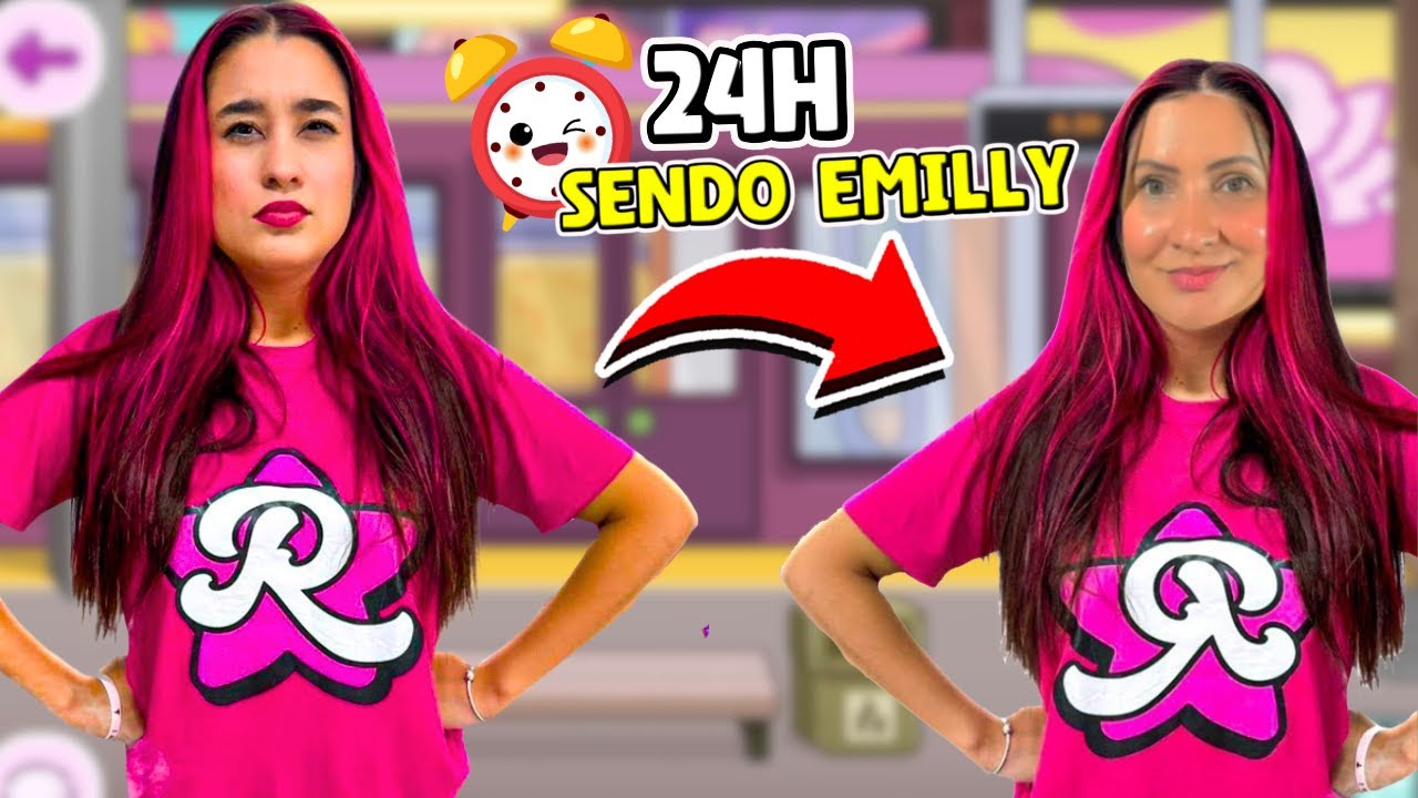 VIREI A EMILLY VICK POR 24 HORAS no AVATAR WORLD - YouTube