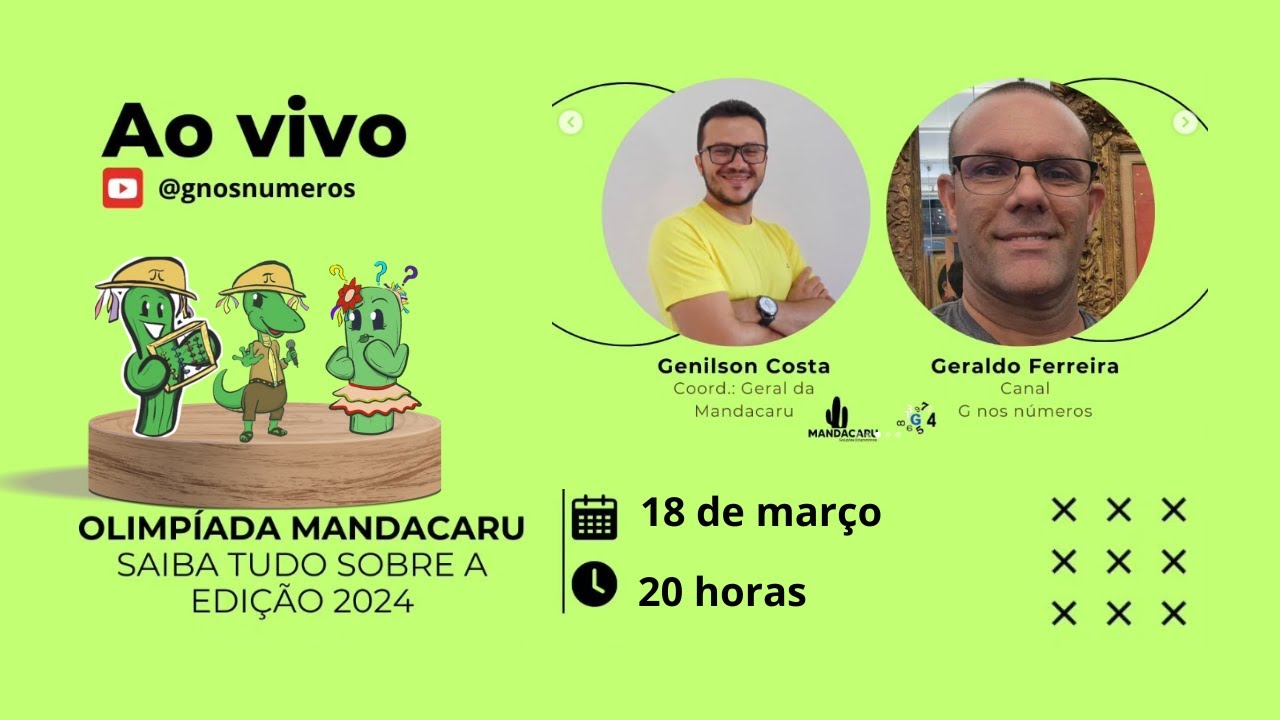 MANDACARU DE MATEMÁTICA - YouTube