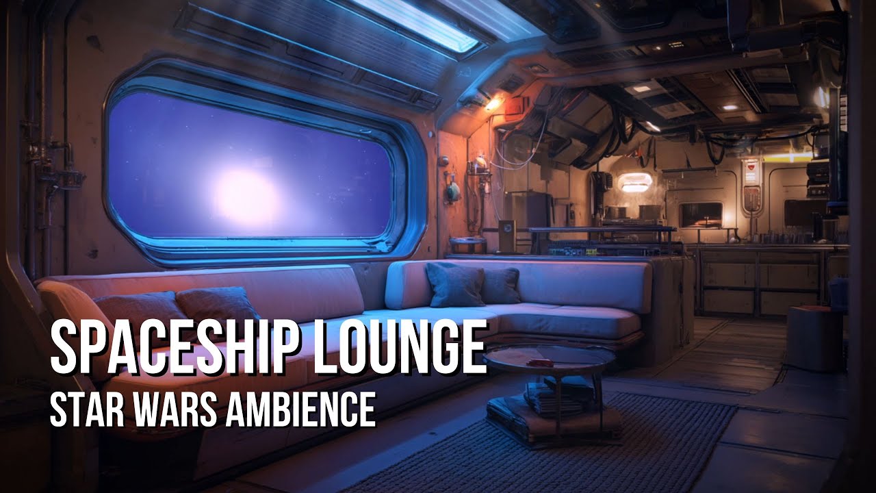 Starship Interior | Star Wars Ambience | Music, Ship Engine White Noise ...