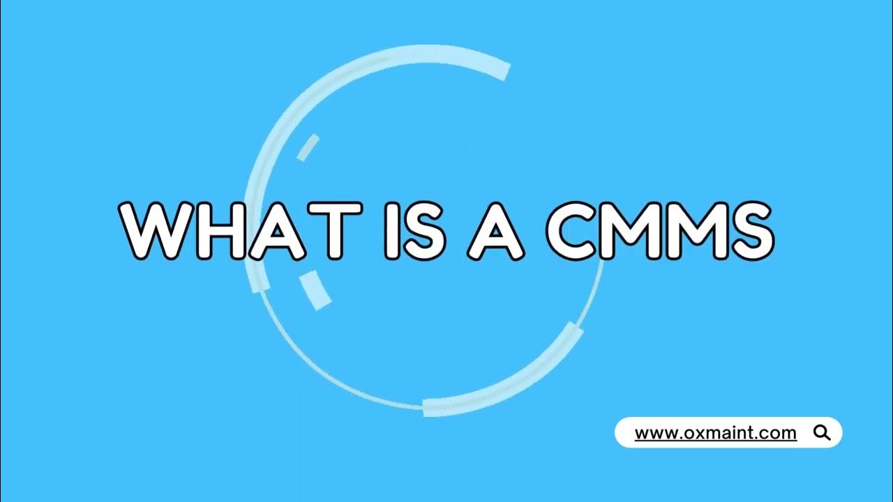 What is A CMMS? - YouTube