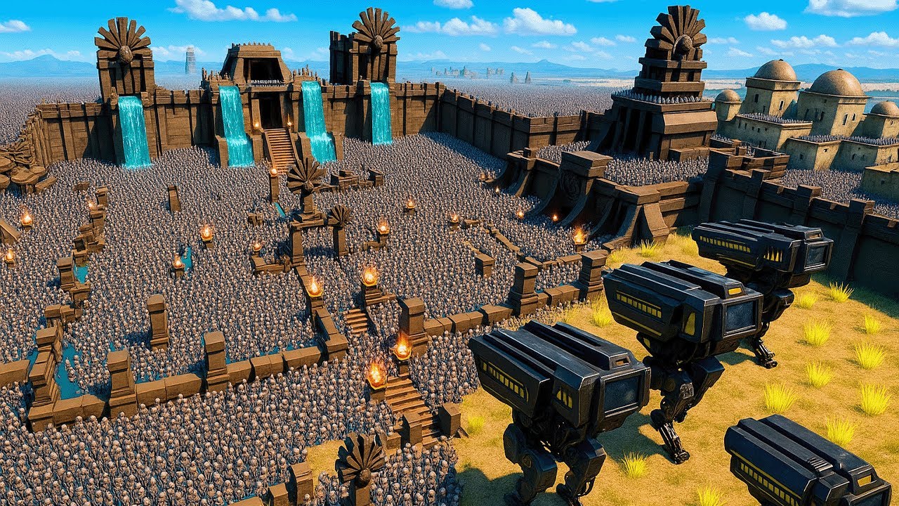 THE LAST STAND: A Modern Army vs 4.000.000 Khorne Demons & Aliens ...