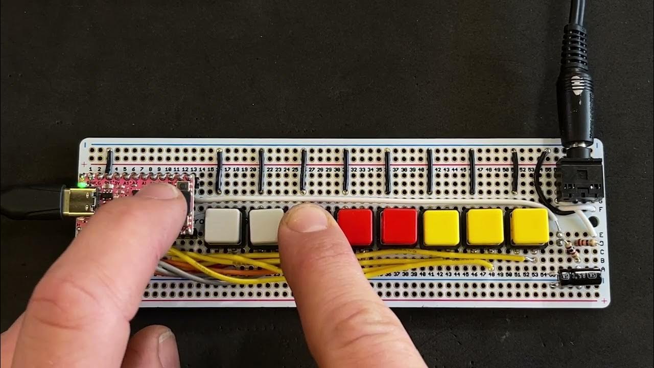 Breakbeat Breadboard demo @adafruit @johnedgarpark #adafruit - YouTube