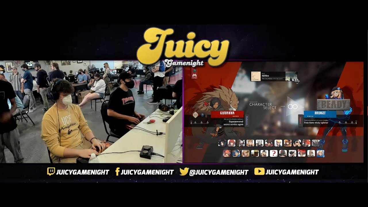 Guilty Gear Strive tournament (ft. Faust Leo Ramlethal Bridget Giovanna ...