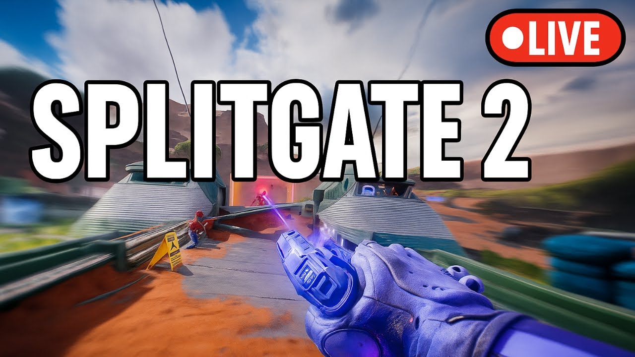 Splitgate 2 🔴 LIVE FIRST Time Battle Royale - YouTube