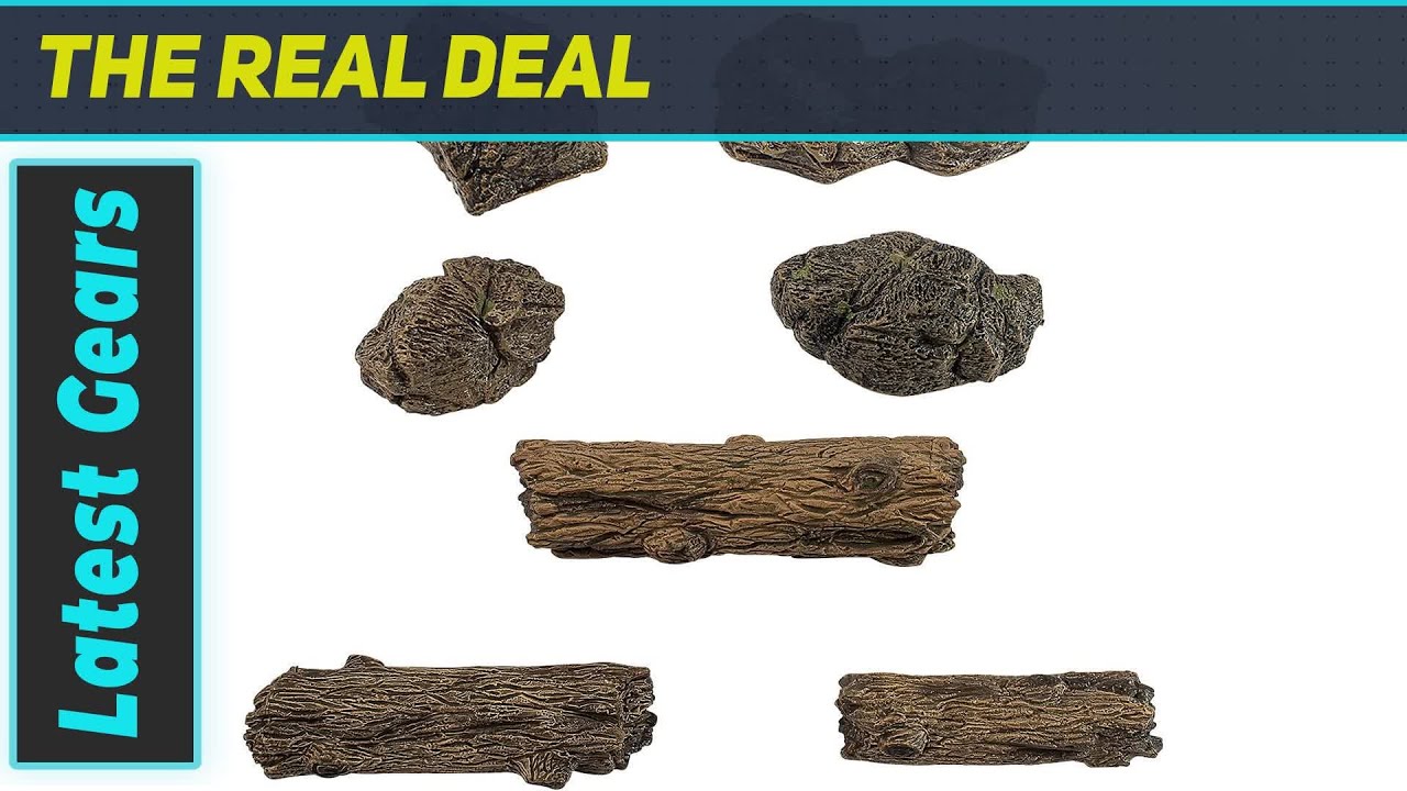 Warmtree Artificial Tree Stump Mini Garden Figurines | Perfect for DIY ...