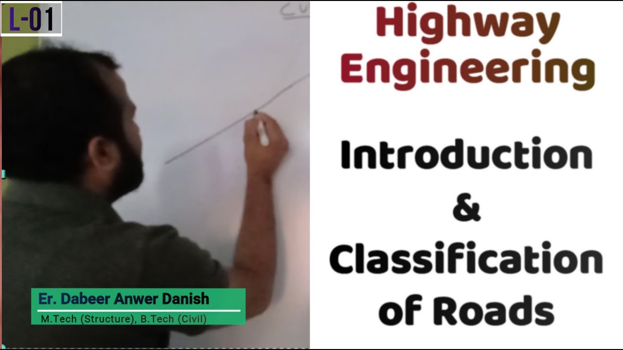 Introduction, Classification of Roads & Urban Road Patterns || Highway ...