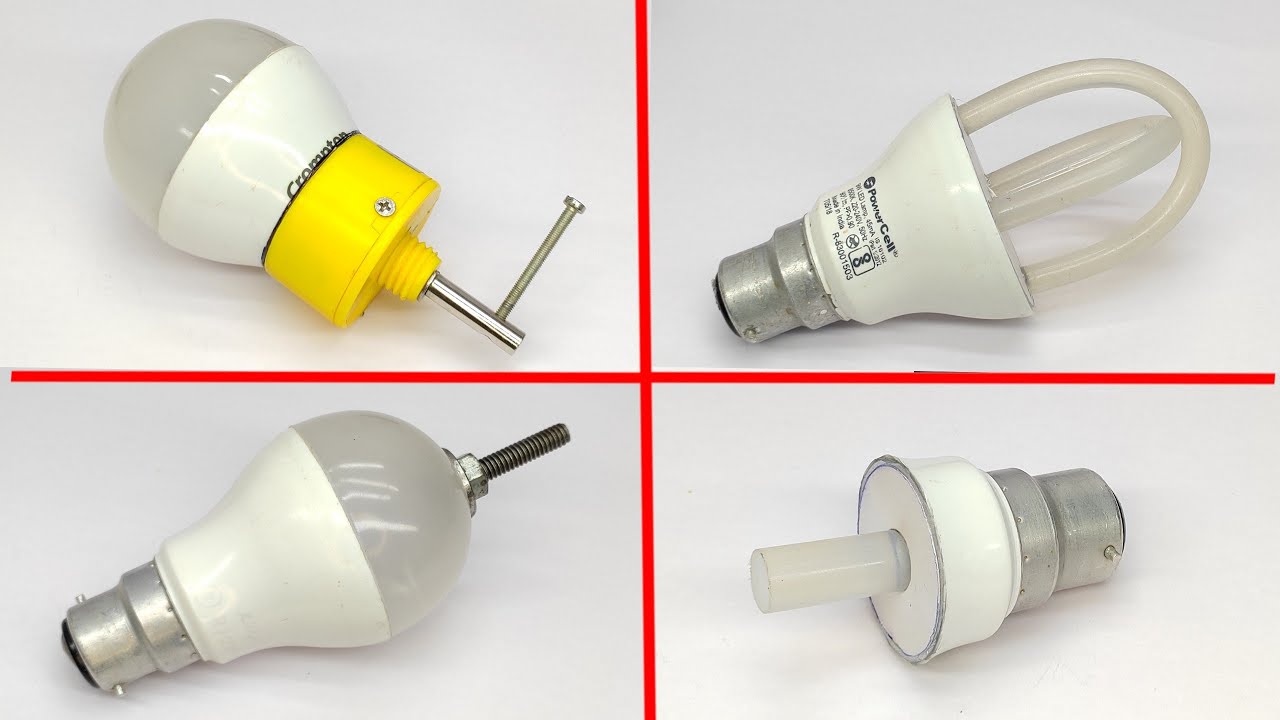 Top Inventions From Old LED Bulb - YouTube