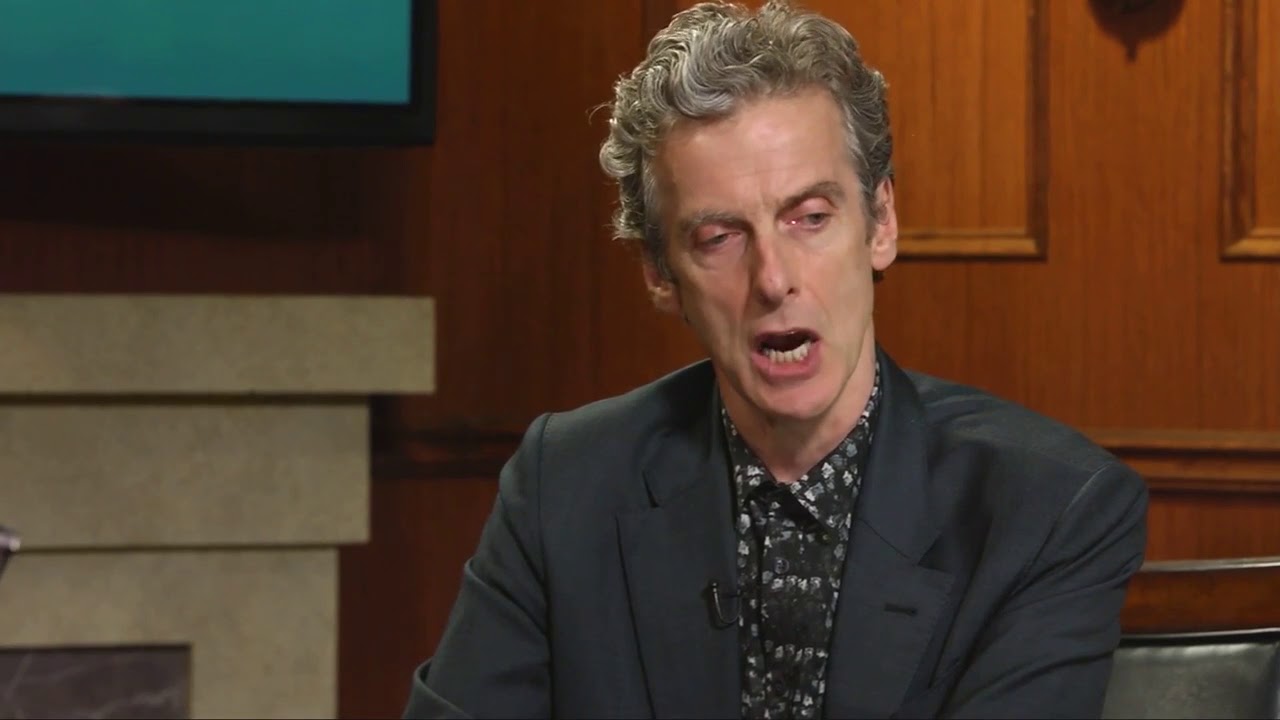 彼得卡帕爾蒂談"神秘博士"能維持55年的原因 Peter Capaldi On Larry King Now 2015 09 28 - YouTube