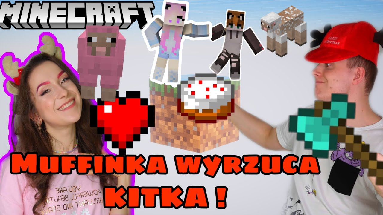 MUFFINA WYRZUCA KITKA😂 Z WYSPY ! 😂JEDNE BLOK z @muffinaartgaming - YouTube