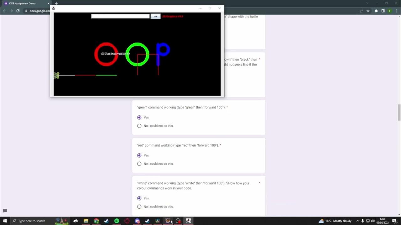 OOP Assignment Demo - YouTube