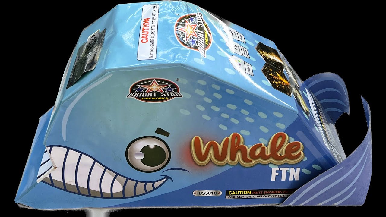 Fountain Novelty Whale BS5018 - YouTube