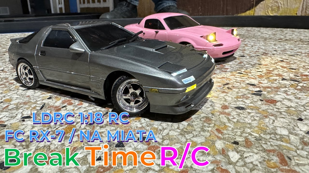 First time sliding mini Mazda’s - FC RX-7 and NA Miata - YouTube