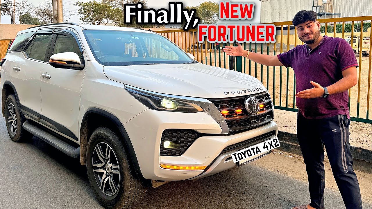 Finally… 😍 DRIVING OUR NEW FORTUNER FOR THE FIRST TIME !! 🔥 - YouTube