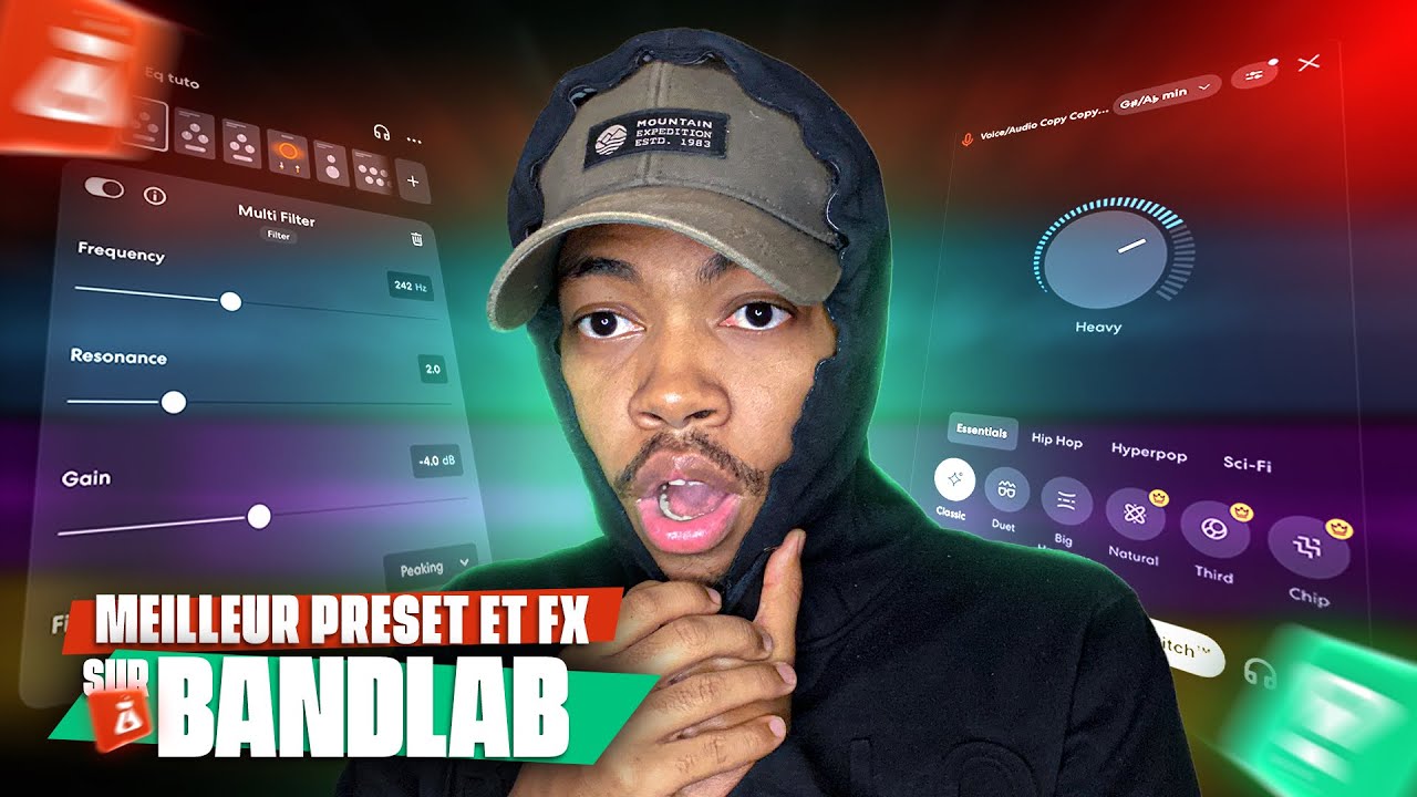 Mes MEILLEURS FX & PRESETS sur BandLab mobile : Mixage, Autotune ...