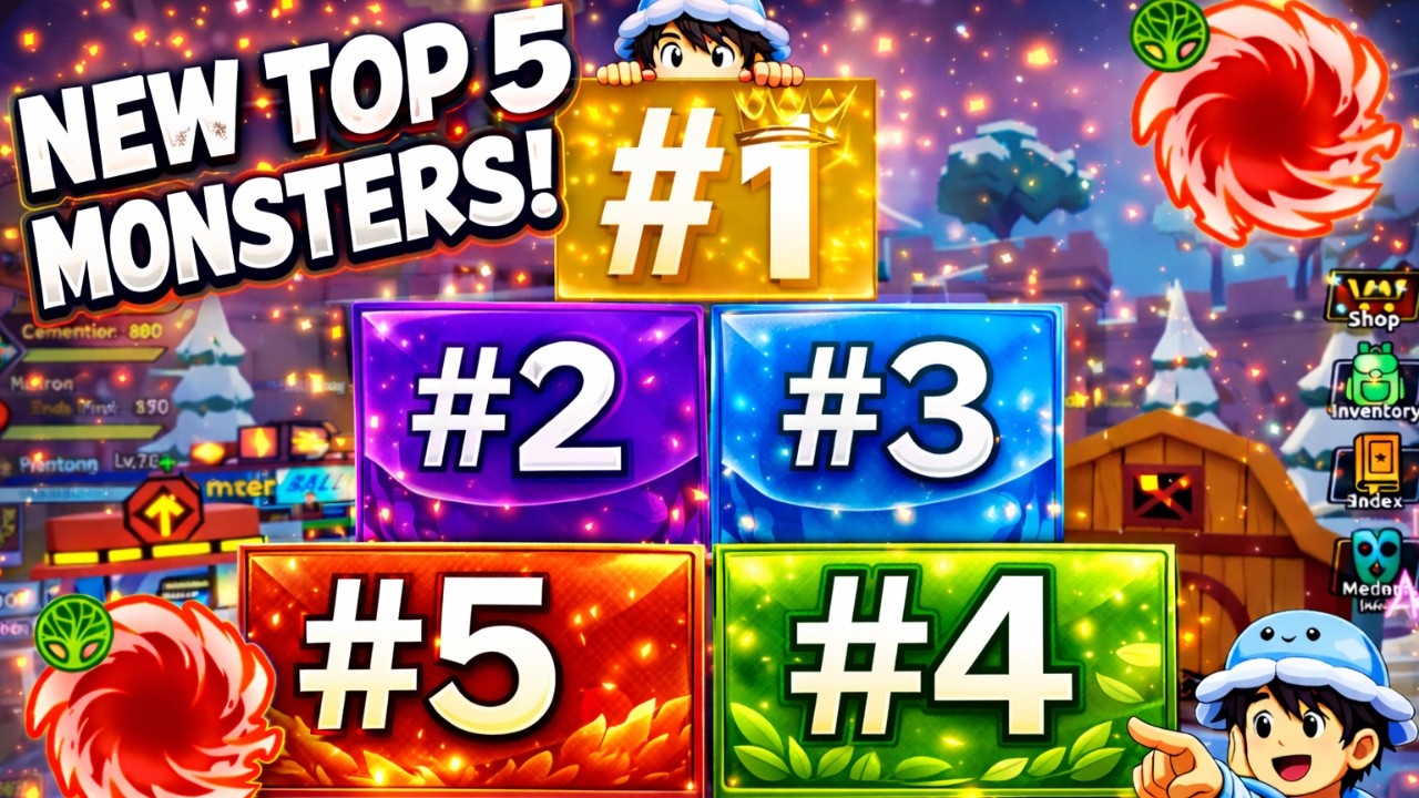 You need these monsters for LEADERBOARD!!! [Catch a Monster] - YouTube