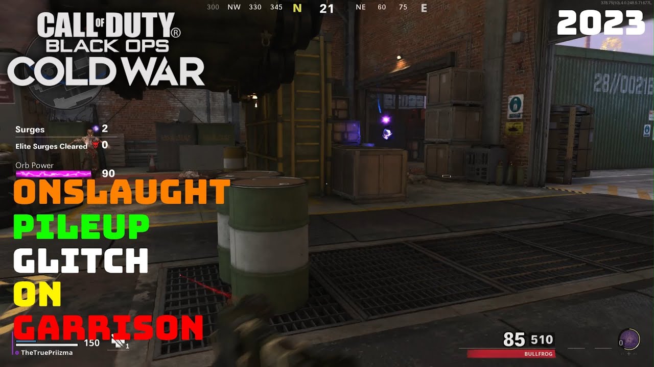 Cold War Zombies: Onslaught Pileup Glitch On Garrison July 2023 - YouTube