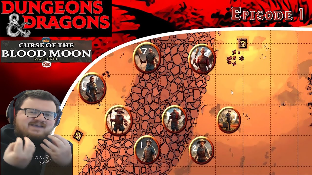 Solo DnD - Curse Of The Blood Moon 5E Homebrew Module Actual Play ...