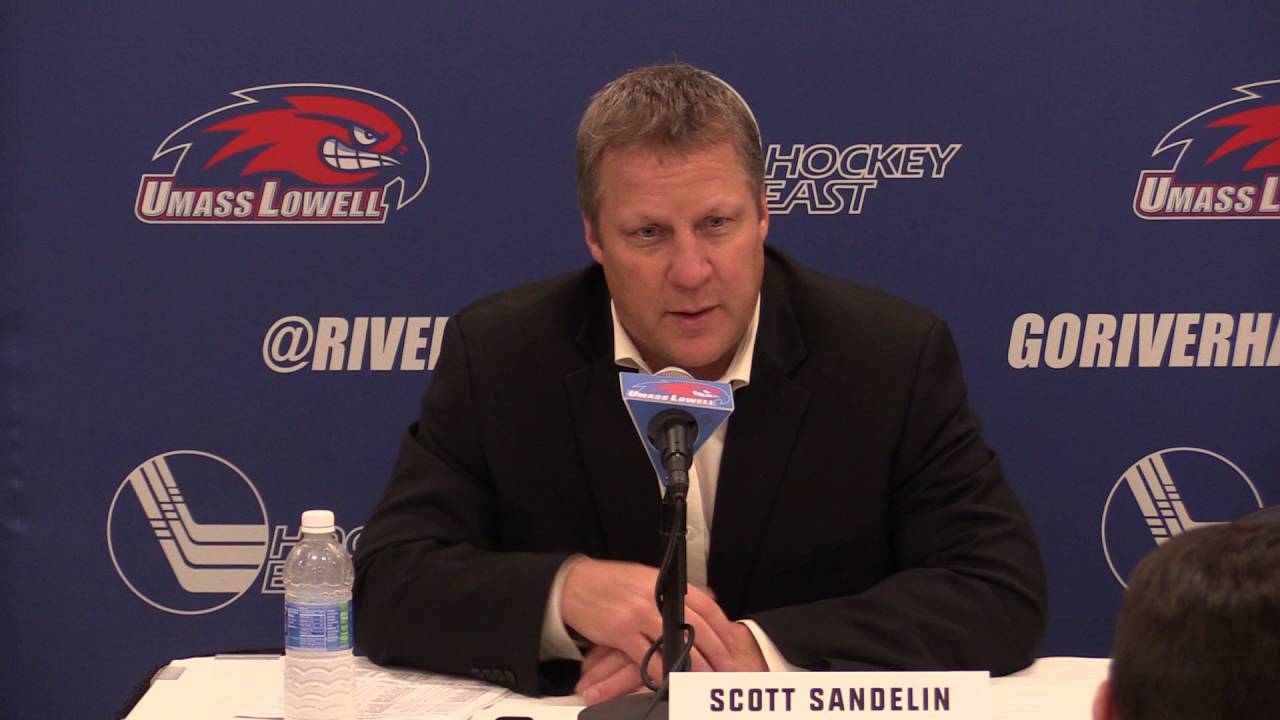 Minnesota Duluth Head Coach Scott Sandelin Postgame vs. UMass Lowell ...