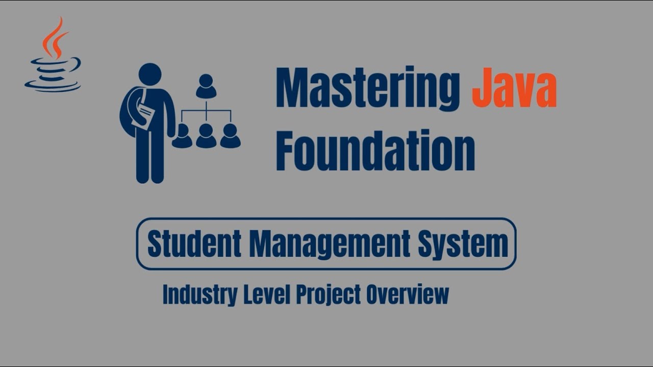 Mastering Java Foundations - Project Outline Student Management System ...