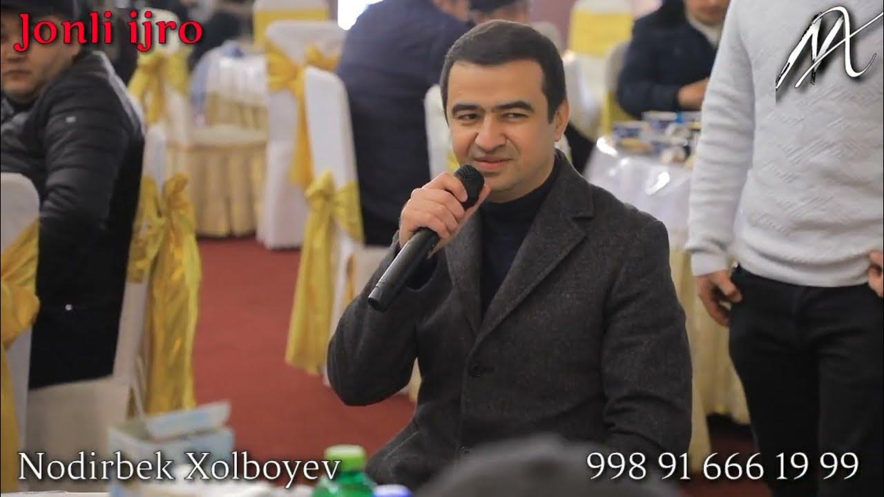 Nodirbek Xolboyev jonli ijro muhlislar talabiga Nega Aytding - YouTube Music