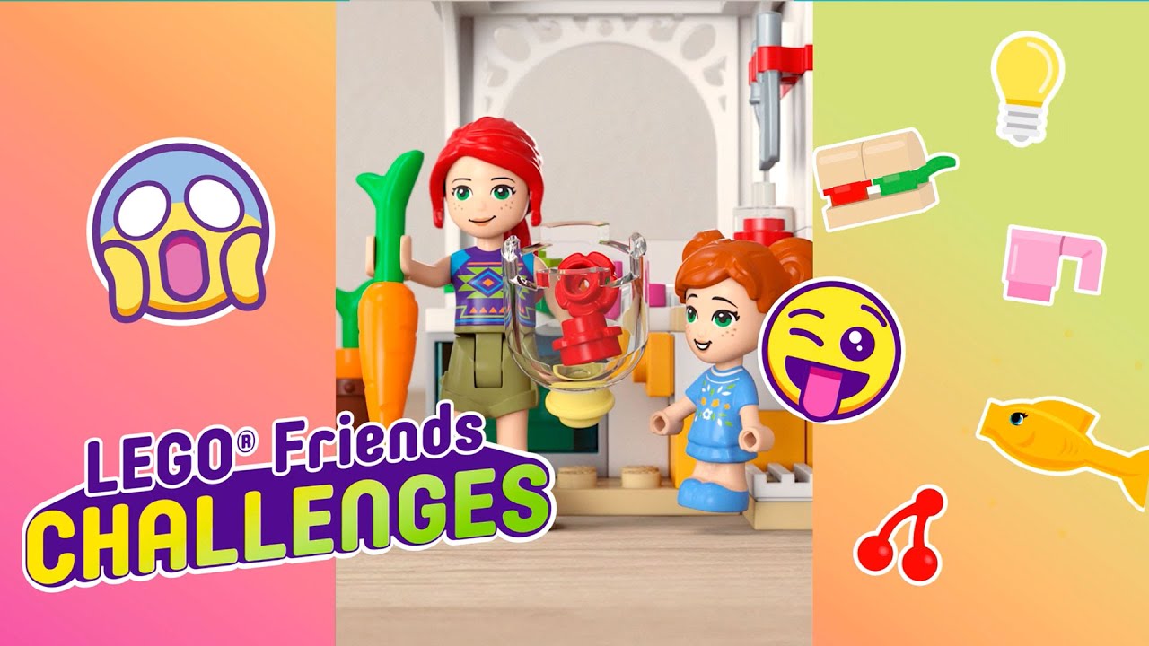 LEGO Friends Challenge time! See the Smoothie Challenge at the Cafe ...