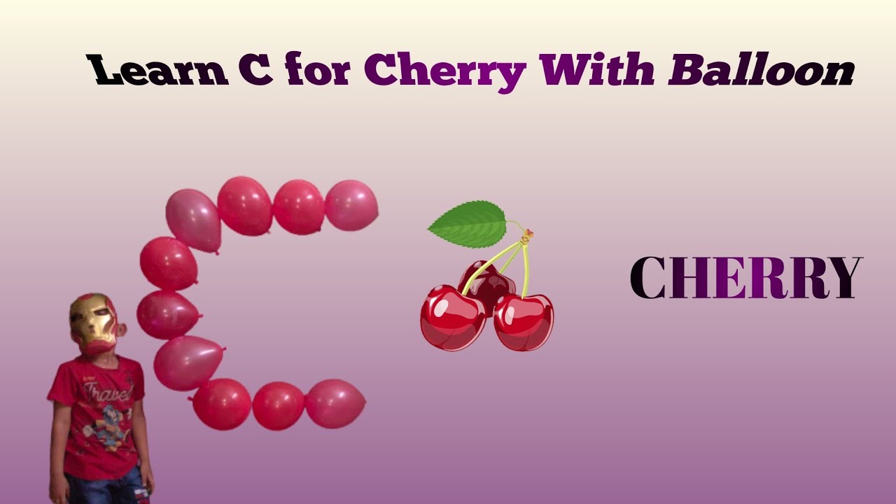 Abcd with balloon | Fun with balloon and learn abcd for kids | balloon ...