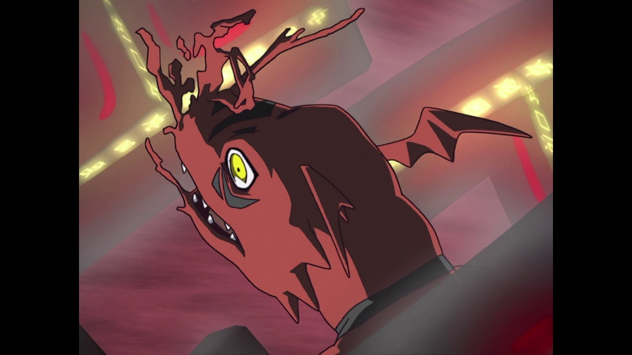 Guilmon Growlmon Evolution ML AI Upscaled to 4k - YouTube