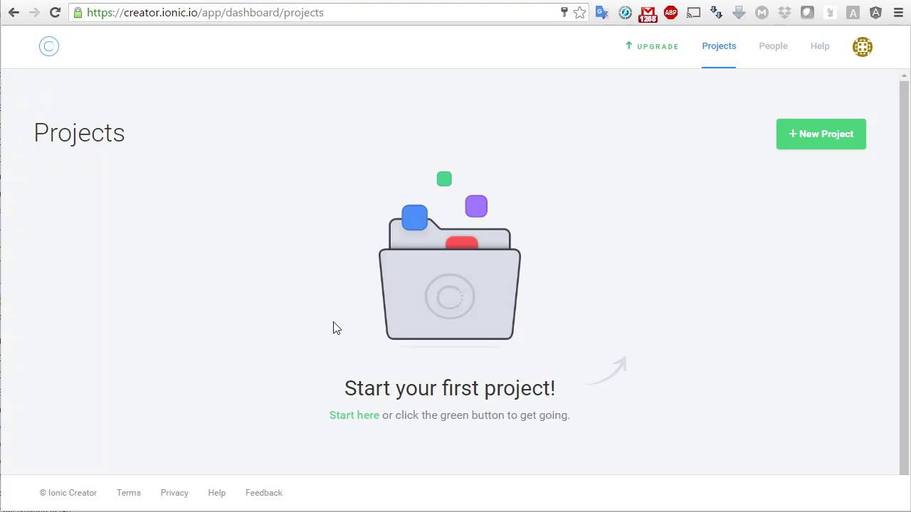 crear una app con Ionic - YouTube