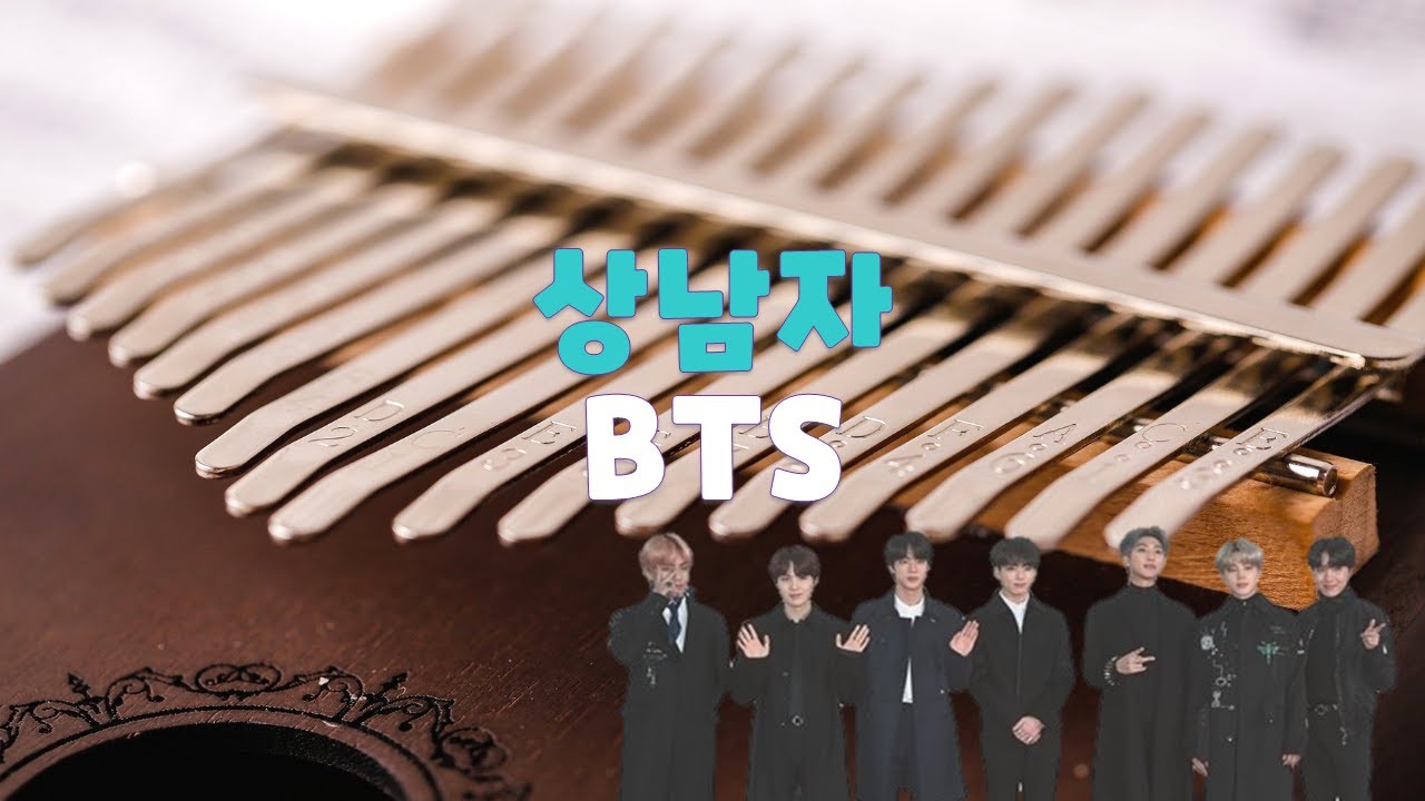 Boy In Luv BTS kalimba number tabs music sheet - YouTube