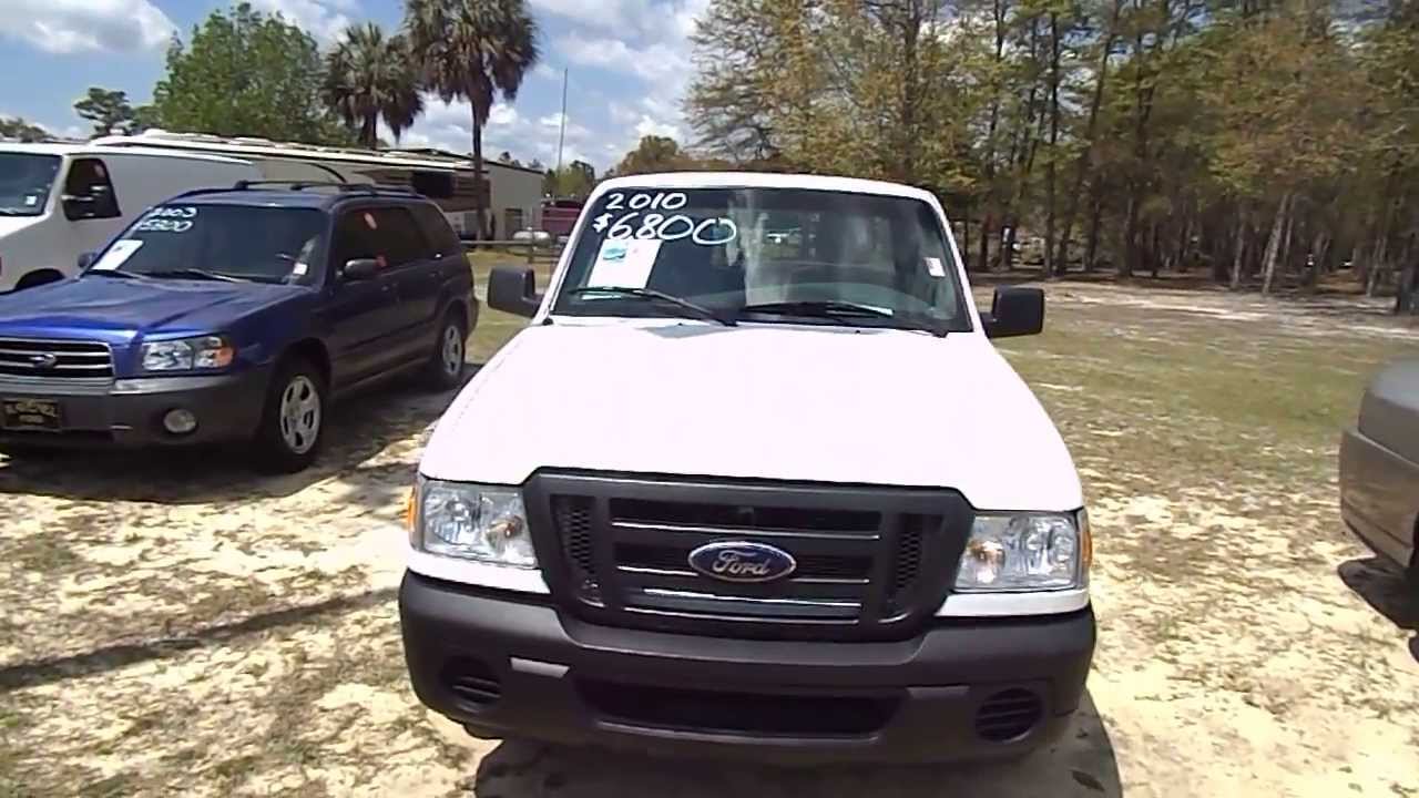 2010 FORD RANGER XL REGULAR CAB - YouTube