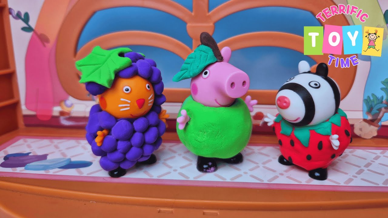 Peppa Pig Fruit Concert - peppa pig toys - Learning Video for Kids ...