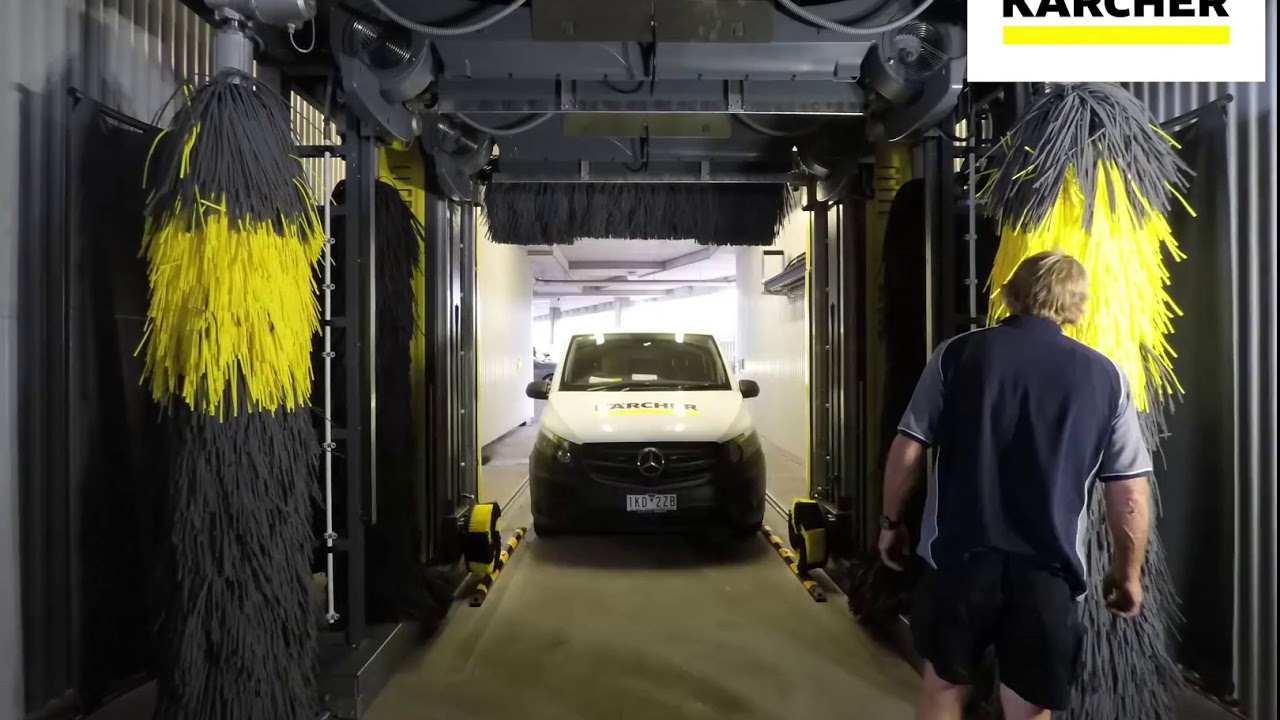 CB 5 car wash installation - YouTube