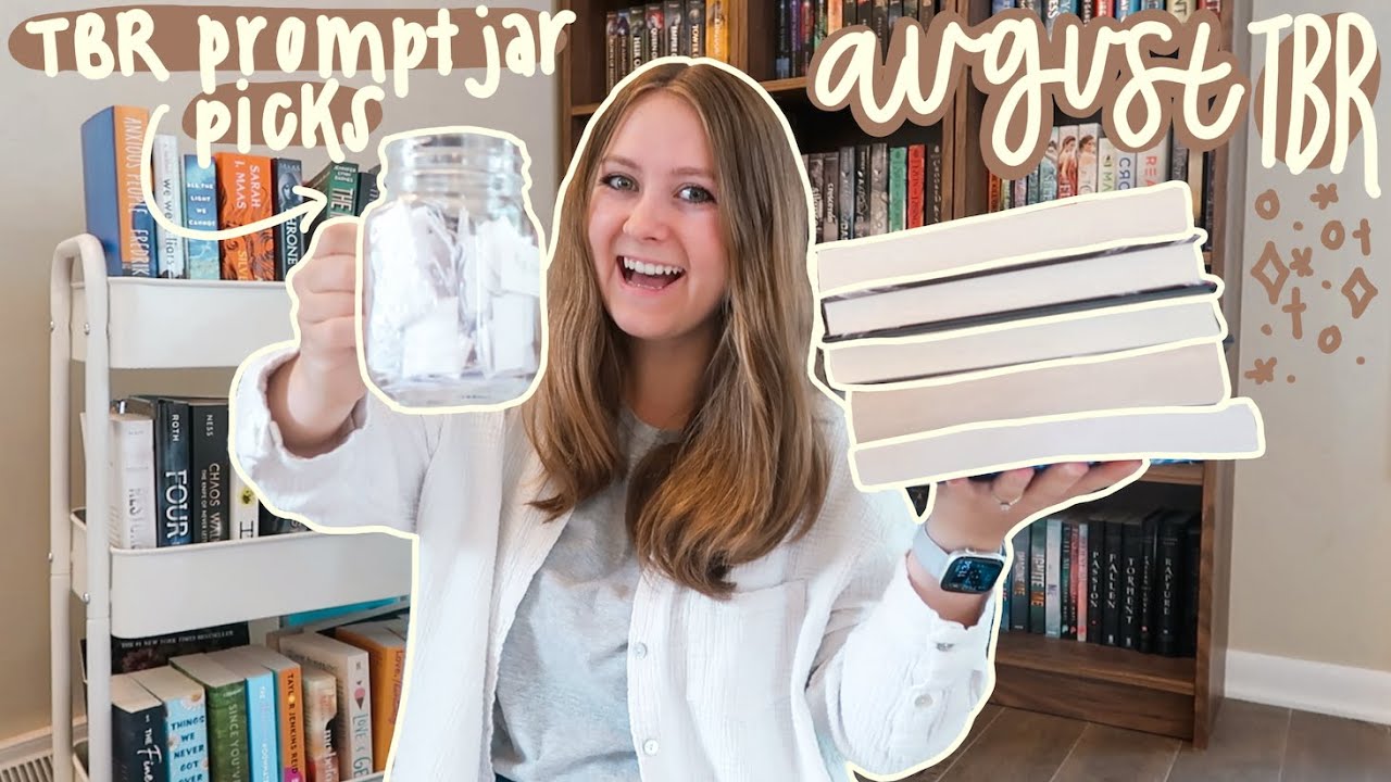 TBR prompt jar picks my August reads! 🫙 📖 August TBR - YouTube