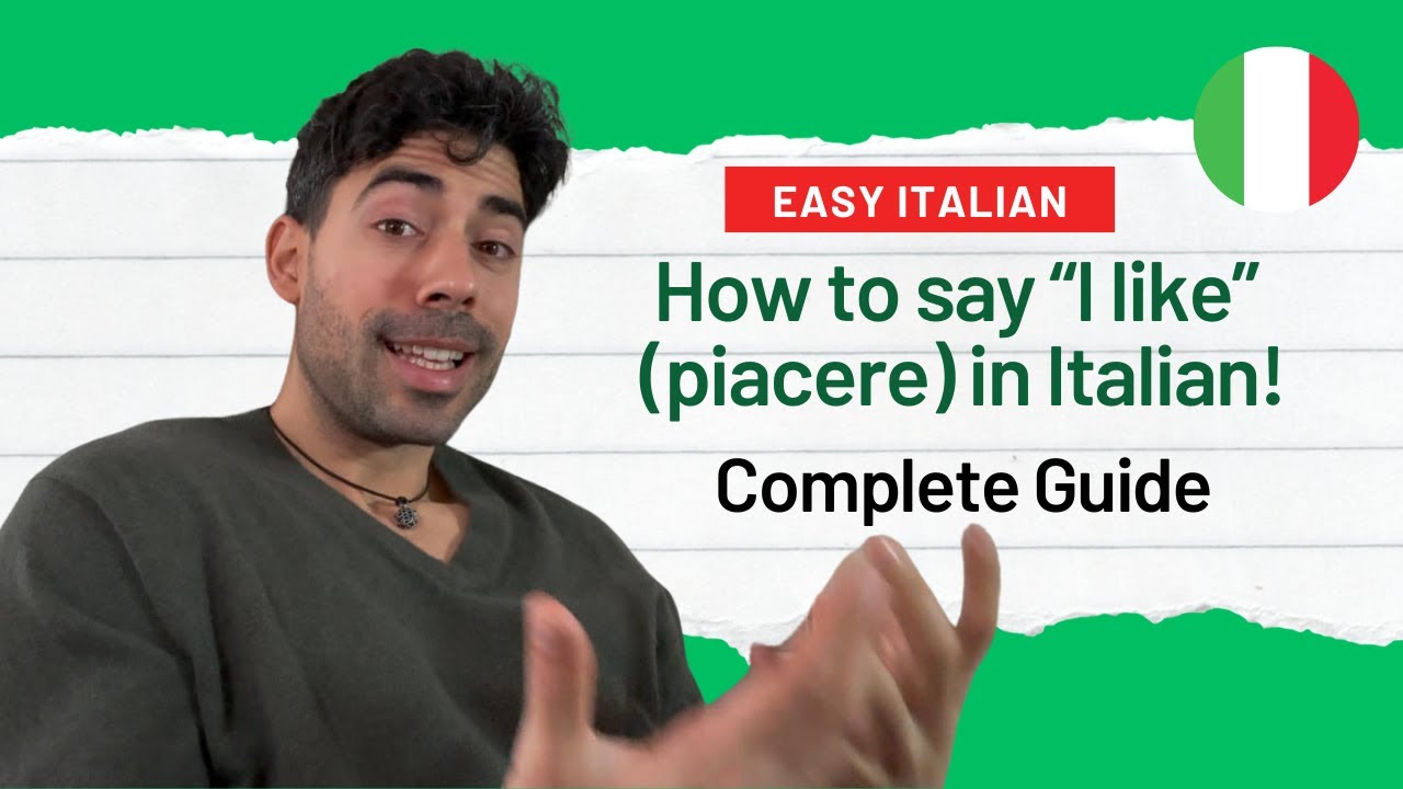 I Like Your Face In Italian