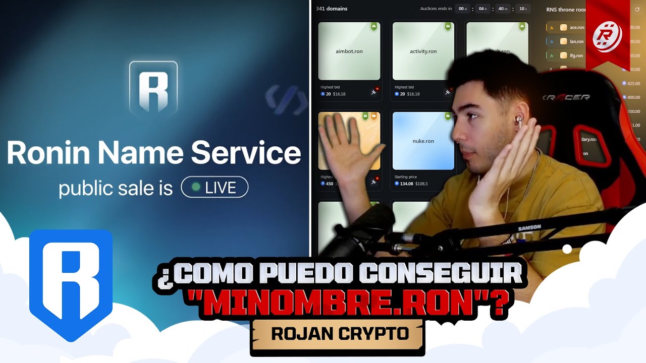 ¿QUÉ ES Y CÓMO FUNCIONAN LOS "RNS"? | RONIN NAME SERVICES - YouTube