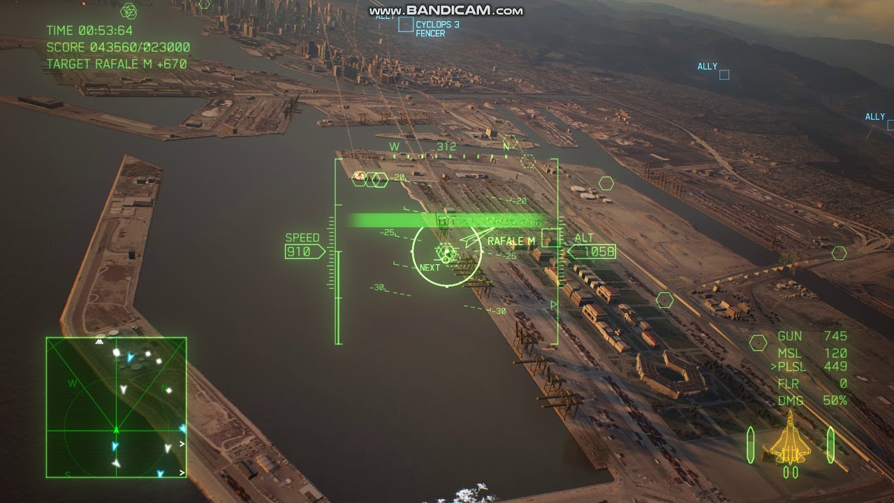 ACE COMBAT 7 Mission 15 3840 * 1600 Test - 03 - YouTube