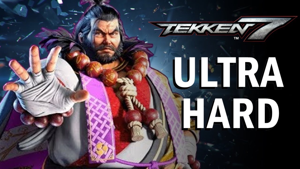 Tekken 7 - Ganryu Arcade Mode (ULTRA HARD) - YouTube