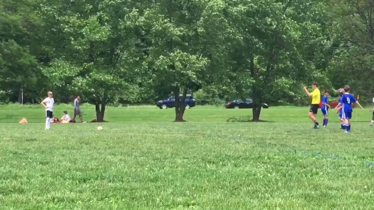 Charlie Doyle Soccer - Free Kick - 5-19-2018 - U12 - YouTube