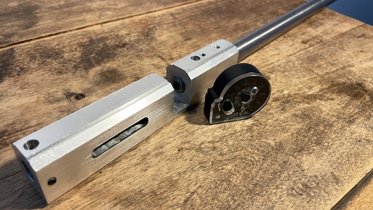 Making a PCP Chamber with a Magazine 11mm dovetail - YouTube