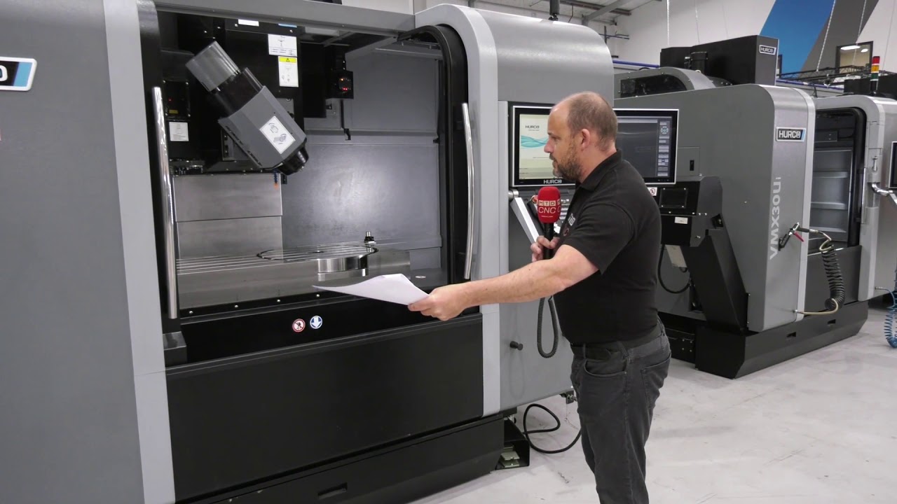 Used VMX42SRTi (2017) Available from Hurco - YouTube