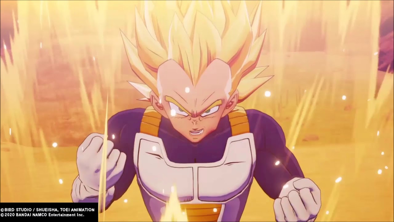 Vegeta Super Saiyan first transformation (Dragon Ball Z Kakarot) - YouTube
