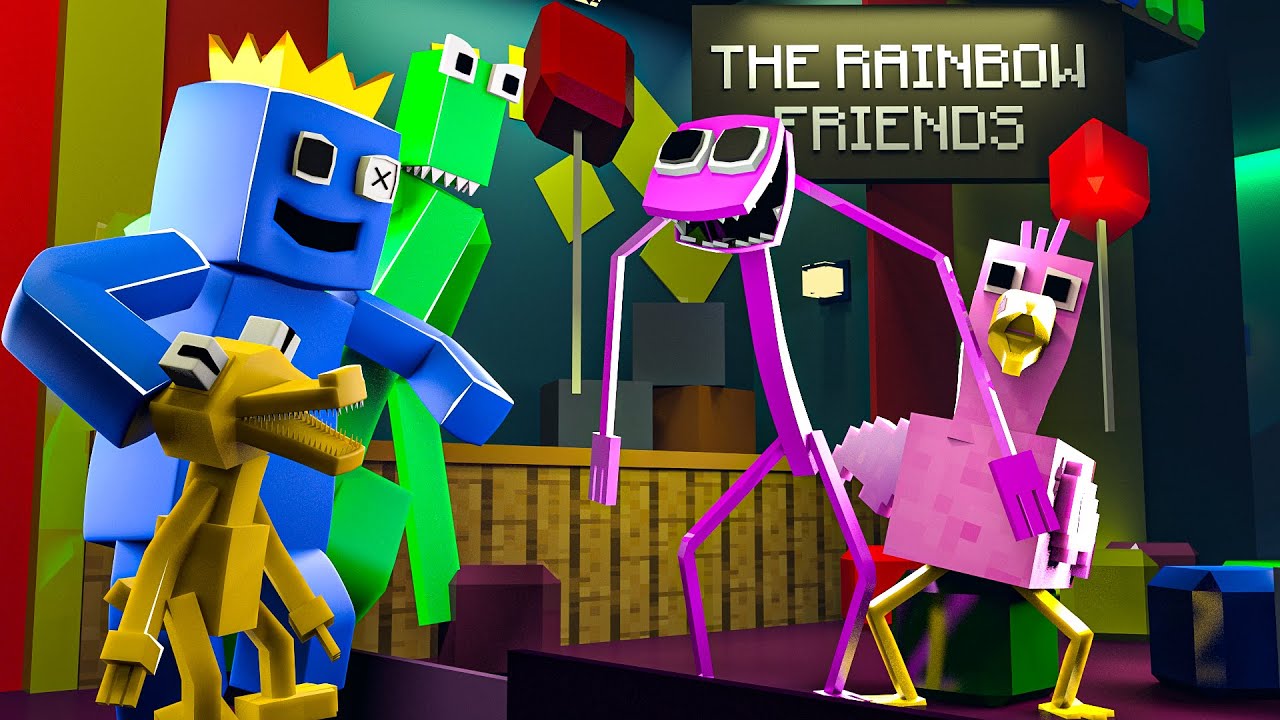 OPILA BIRD vs RAINBOW FRIENDS in Roblox (Minecraft Animation) - YouTube