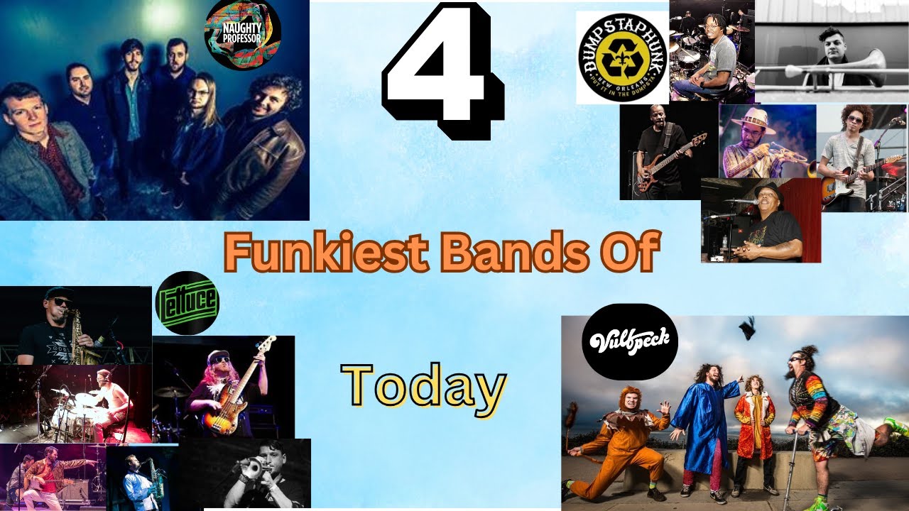 4 of the funkiest bands of today. - YouTube