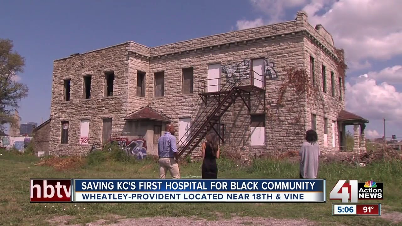 New owners aim to redevelop first black hospital in Kansas City - YouTube